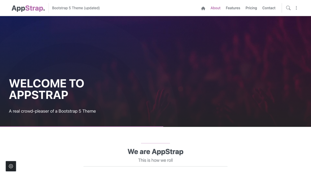 Welcome To AppStrap | AppStrap Bootstrap Theme by Themelize.me
